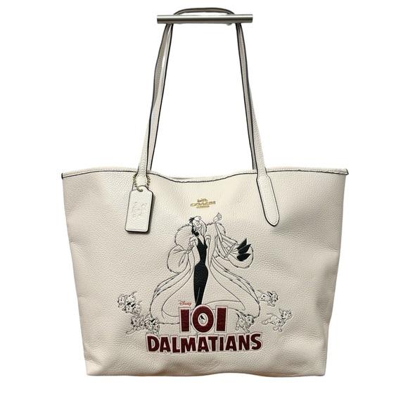 Coach | Bags | Coach X Disney City Tote Bag Cruella De Vil Of 1 ...